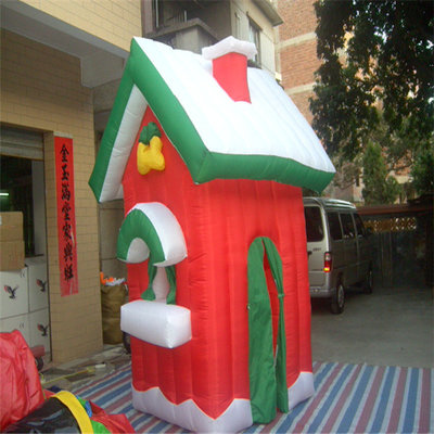 Père Noël gonflable adapté aux besoins du client, logo gonflable de produits de la publicité imprimé