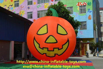 Décoration gonflable de couture orange de Halloween de potiron de produits de la publicité d'Oxford