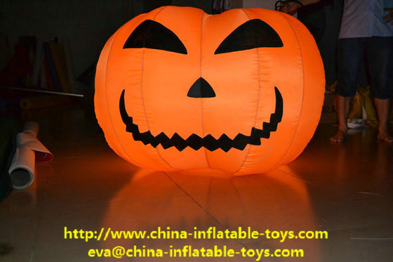 Décoration gonflable de couture orange de Halloween de potiron de produits de la publicité d'Oxford