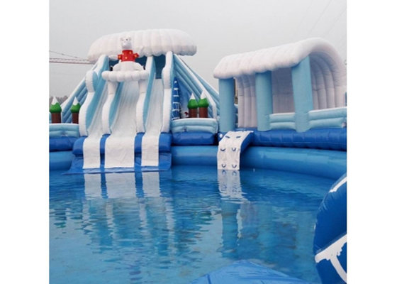 Jeux gonflables d'adulte/eau d'enfants avec l'approbation facile de GV d'installation de glissière