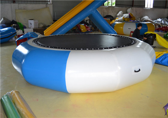 trempoline de saut de jouets de l'eau de PVC InflatableTrampoline de 0.9MM pour le jeu de famille ainsi que 1.8M