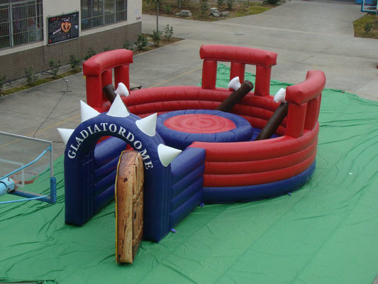 Jeux gonflables de sports d'explosion extérieure de bâche de PVC pour le sport de basket-ball