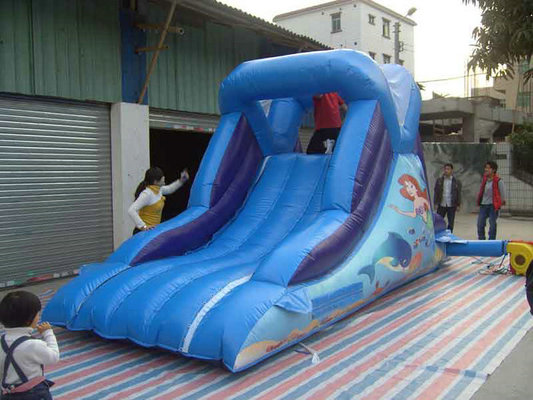 Les jeux gonflables de sports de PVC de poulpe géant, glissent les jeux combinés pour le parc d'attractions