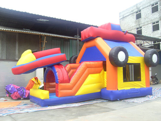 Jeux gonflables de sports de petit de PVC de bâche château mignon de rebond pour des enfants