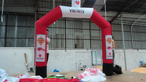Voûte gonflable avec de l'air d'impression de LOGO scellé ou l'arcade gonflable continue d'air