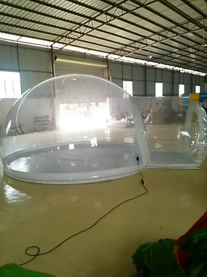 Tente gonflable de pelouse, tente gonflable de pelouse d'espace libre avec la tente de bulle/couverture gonflable de voiture