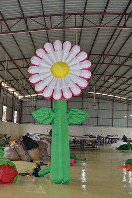 Prodotti gonfiabili variopinti di pubblicità, bello fiore gonfiabile Customed