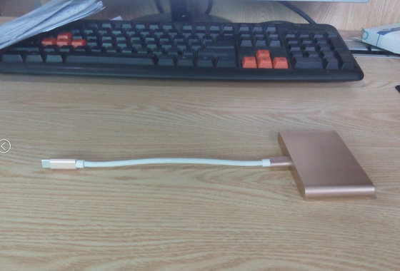HSC116 usb 3.1 type-c to usb 3.0 hub for Computer and Mobile Phonesilver/golden/grey up to 10 Gbps usb type c multiport