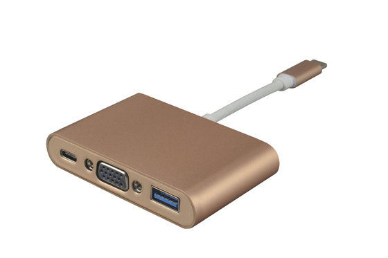 high quality silver/golden/grey  DFP/DRP/UFP multifunction solutions usb-c to hdmi for Lenovo