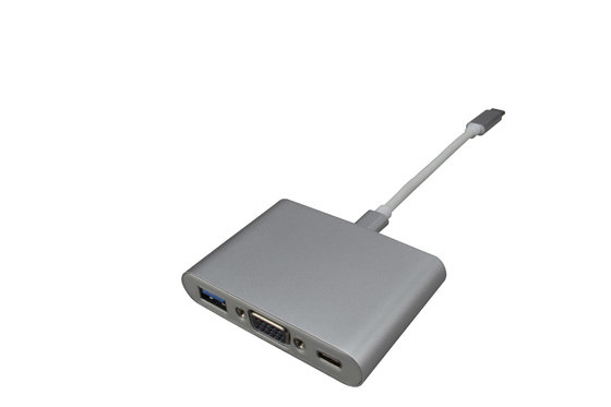 MacbookAir 2016 Multifunctional 3 in 1 design USB-C Digital AV Multiport Adapter