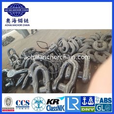 Joining Shackle, Anchor chain Accessories black painted Joining shackle  with KR LR BV NK ABS DNV certification