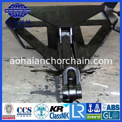 Delta Flipper HHP Anchor, Black Painted stockless Delta Flipper Anchor with KR BV NK LR ABS DNV CCS certification