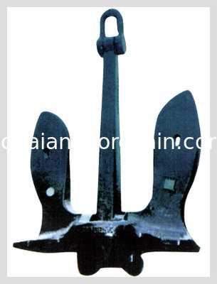 U.S Stokless Anchor, Black Painted cast steel U.S Anchor with KR LR BV NK DNV ABS CCS cert.