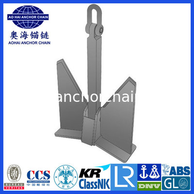 TW Type Pool Stokless Anchor, Black Painted cast steel Pool Anchor with KR LR BV NK DNV ABS CCS cert.