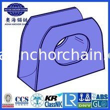 Panama Chock,  JIS F2005 Deck mounted chock with BV LR ABS certification
