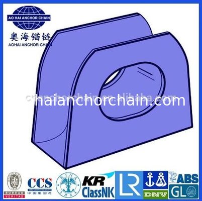 Panama Chock, DIN 81915 Deck mounted chock, ship mooring chock with BV LR ABS certification