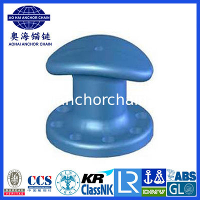 Single Cross BITT Deck Bollard, Deck Mounted single cross mooring bollard with BV LR ABS certification