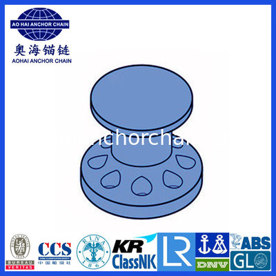 Single Bitt Deck Bollard, Deck Mounted single bitt mooring bollard with BV LR ABS certification