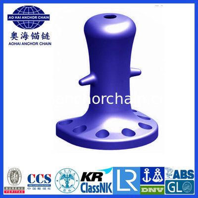 Single Cross BITT Deck Bollard, Deck Mounted single cross mooring bollard with BV LR ABS certification