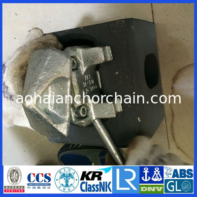 Intermediate container Twistlock, Intermediate twistlock Container Securing Equipment with GL BV CCS ABS RINA LR NK D