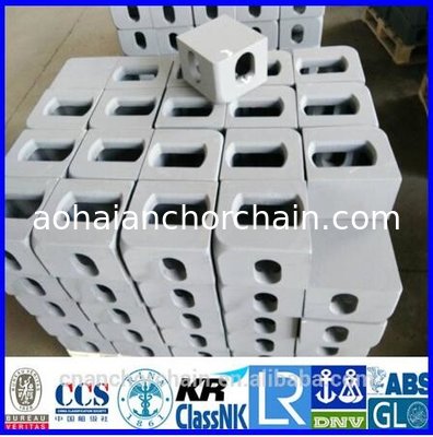 Container corner,cast ISO1161 Standard container corner Container Securing Equipment with GL BV CCS ABS RINA LR NK DNV