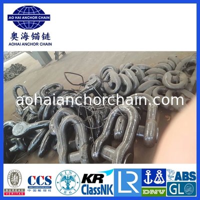 Anchor Chain Connet Delta Plate, offshore mooring Black painted  Anchor chain accessories with certification