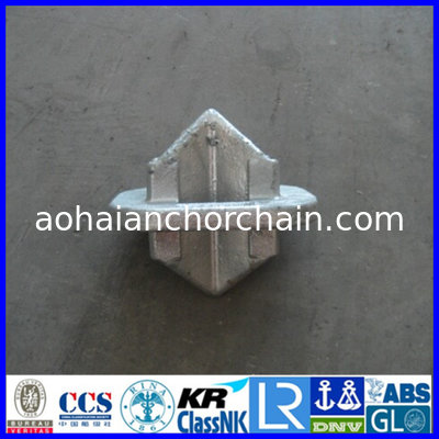 Container bottom stacking cone, bottom single stacking Container Securing Equipment with GL BV CCS ABS RINA LR NK Dnv