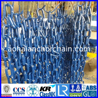 Container lashing Chain, Red painted lashing chain container securing lashing chain