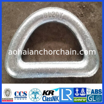 30T Container D-ring, container securing equipment Container lashing Point Galvanized D ring with certification
