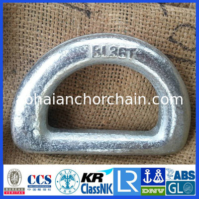 Container D-ring, container securing equipment Container lashing Point Galvanized D ring with certification