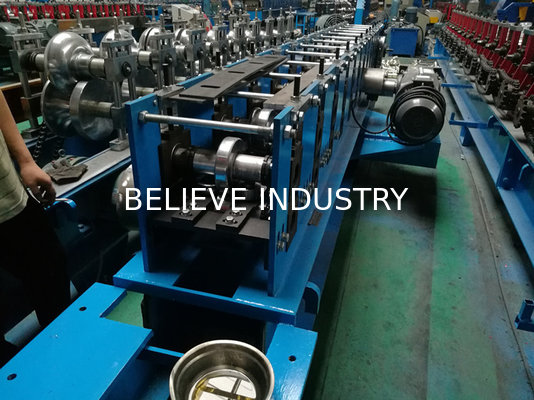2 Inch / 3 Inch Garage Door Guide Rail Roll Forming Machine supplier