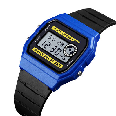 New Promotion Watch EL Light Cheap Watch Digital Plastic Watch 1413