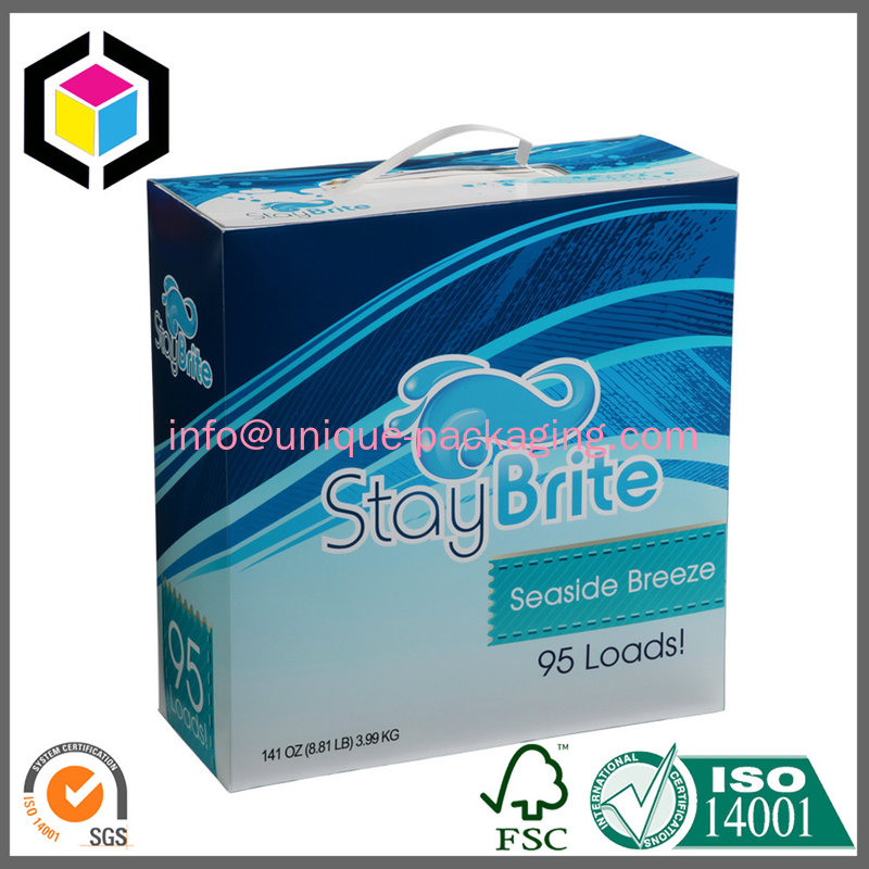 Large Size Corrugated Cardboard Packaging Box with Handle