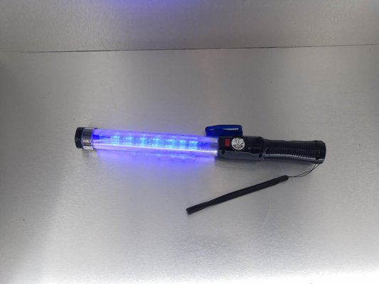 rechargeable multi-function police traffic light baton with magnetic