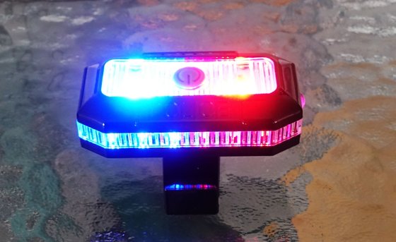 CE certificate traffic police man led traffic light body beacon