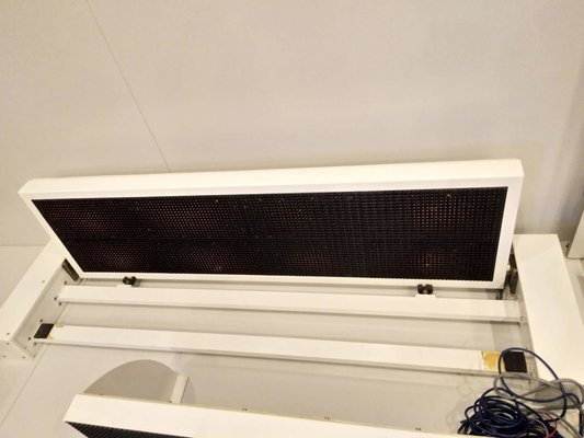 flip up programmable led display car police led sign for sale