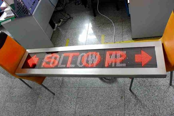 factory led car message sign display FOLLOW ME display with CE