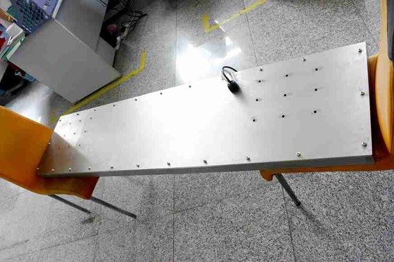 Airport vehicle mounted LED sign Follow ME, STOP display