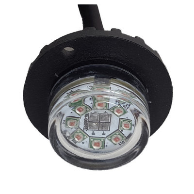 car flashing 3W Aluminum base LED hideaway strobe lighthead for sale