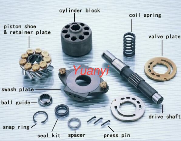 Sauer Danfoss Motor MF20 MF21 MF22 and MF23 Seal Kits And Hydraulic Parts