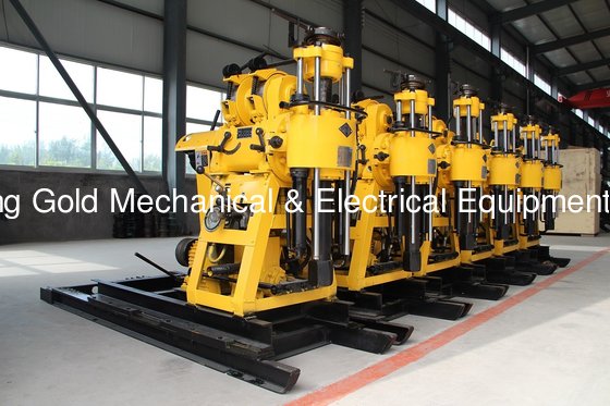 Highly efficient HYD-200YY crawler mounted water well drilling rig