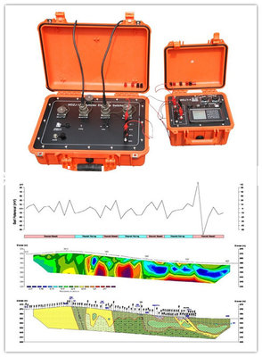 Ert Electric Resistivity Imaging for Ground Water Detection, Underground Water Finder
