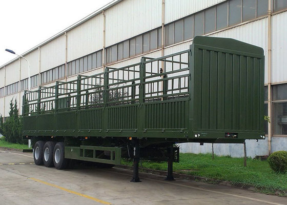 CIMC fence cargo trailer 13 m best stake trailer with fence for bulk cargo transporting using
