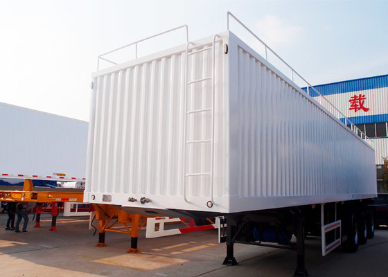 CIMC long dry van trailer 17 m cargo body box trailer long haul trailer for sale