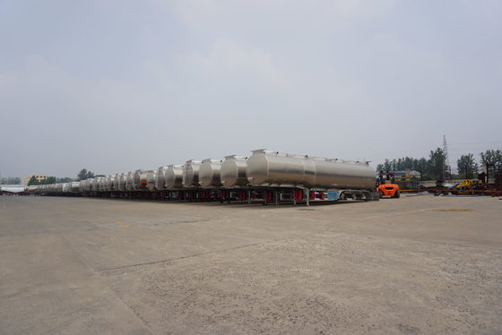 CIMC 30CBM-60CBM Fuel oil Tanker trailer with 2-3 axles for sale