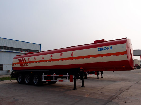 CIMC fuel tank semi trailer fuel truck  liquid tank trailer for sale