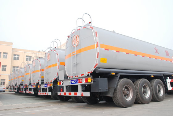 CIMC tanker truck price stainless steel aluminum tank trailer for sale