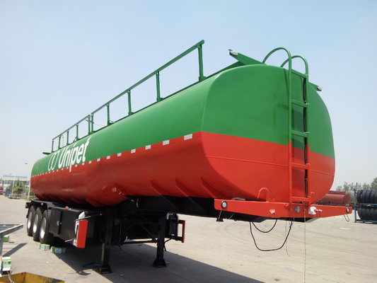 CIMC Tri axle 40000 45000 50000 Litre Fuel Tank Semi Trailer