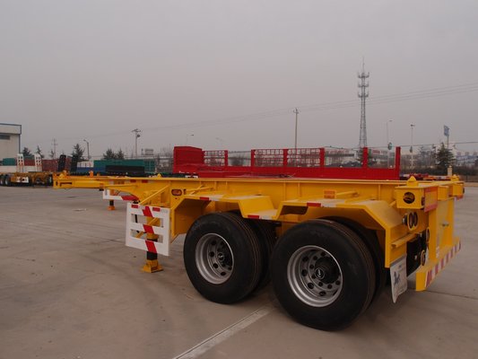 skeleton container trailer 40ft 45ft 48ft flatbed container trailer - CIMC VEHICLE