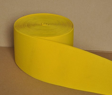 Custom Single Color nylon / polyester Woven Elastic Webbing for handbags